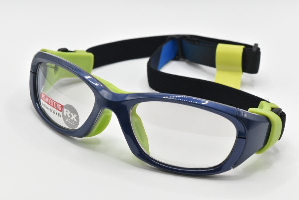 ＃221 デザイン性と実用性が見事に融合したスポーツゴーグル(ネイビー) REC SPECS | こどもメガネ専門店 トゥインクルキッズ